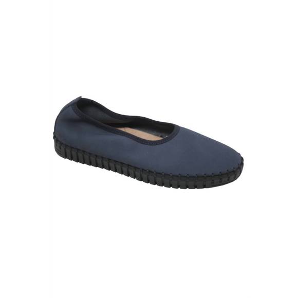 Eric Michael | Shoes | New Eric Michael Raven Ballet Flat In Denim ...
